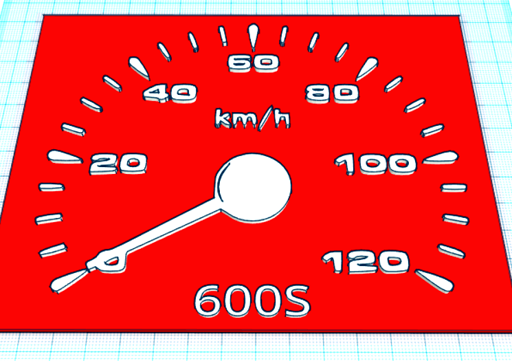 Free STL file 3D FRAME SPEEDOMETER 🖼️ ・Model to download and 3D print・Cults