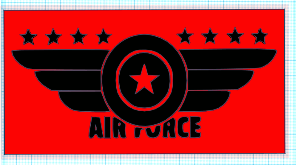 Free STL file AIR FORCE 👽・3D printable design to download・Cults