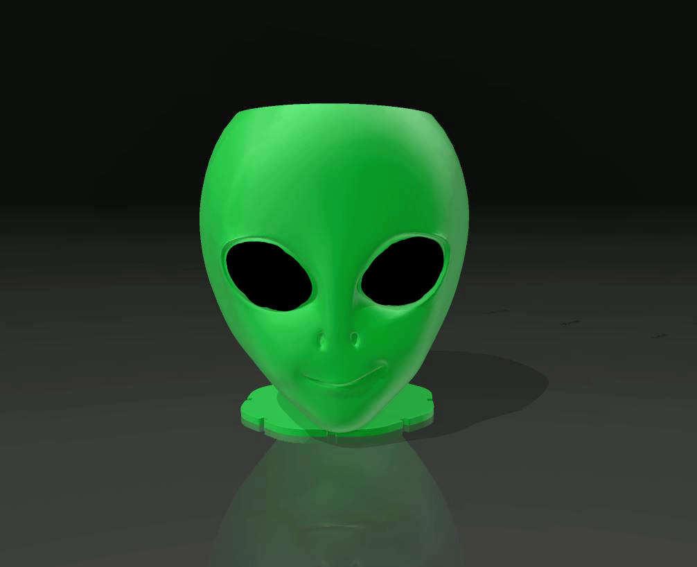 Archivo STL gratuito ALIEN MATE 👽・Design para impresora 3D para ...
