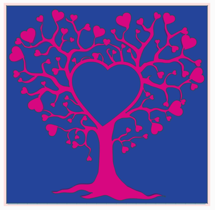 Free STL file LOVE TREE ️‍🔥・Template to download and 3D print・Cults