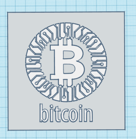 Free STL file BITCOIN TABLE 3D 👽 ・3D printer model to download・Cults