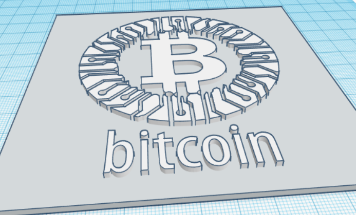 Free STL file BITCOIN TABLE 3D 👽 ・3D printer model to download・Cults