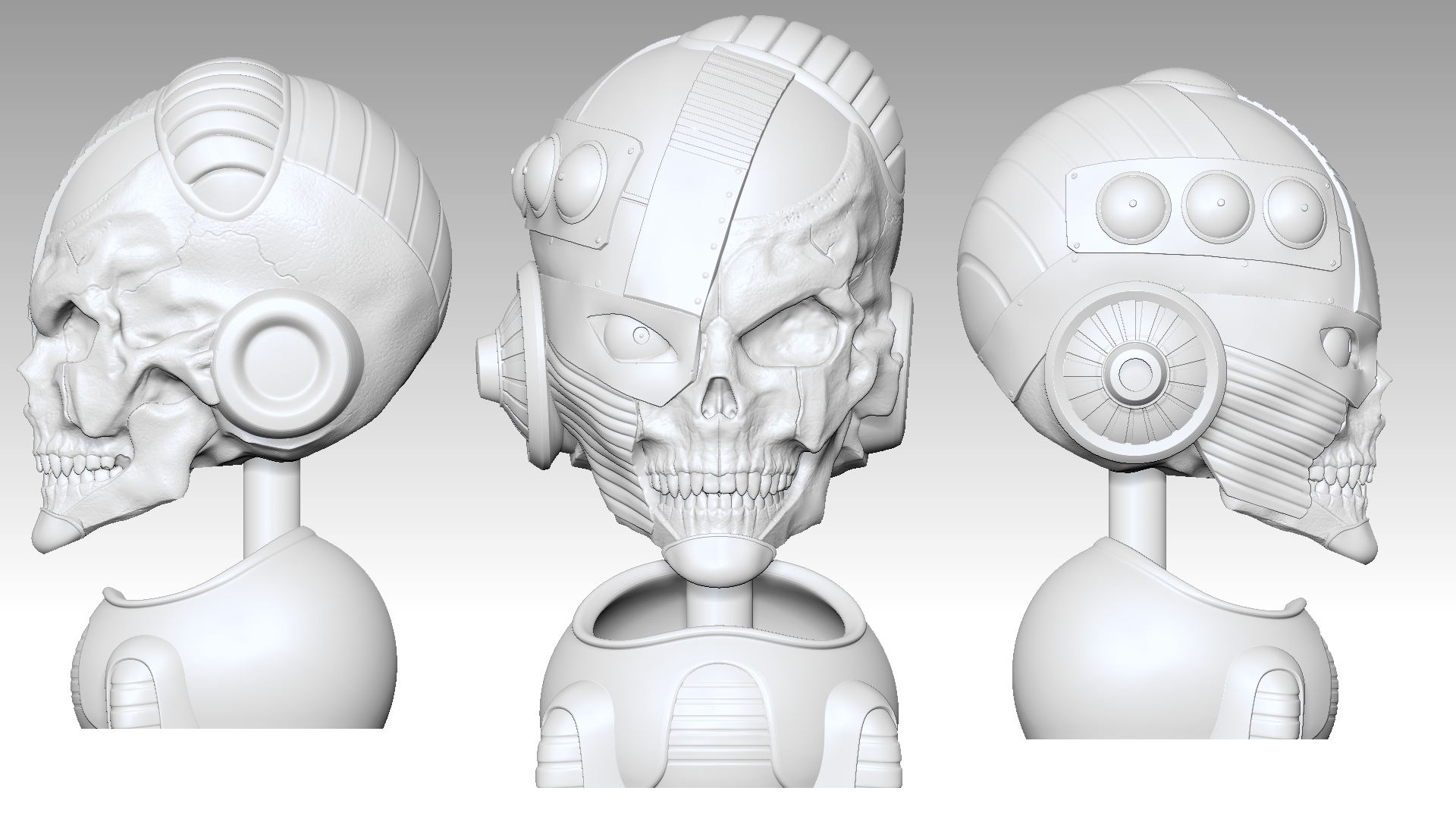 STL file SKULL METAL FRIEZA - SKULL FREEZER 💀 ・Template to download and ...