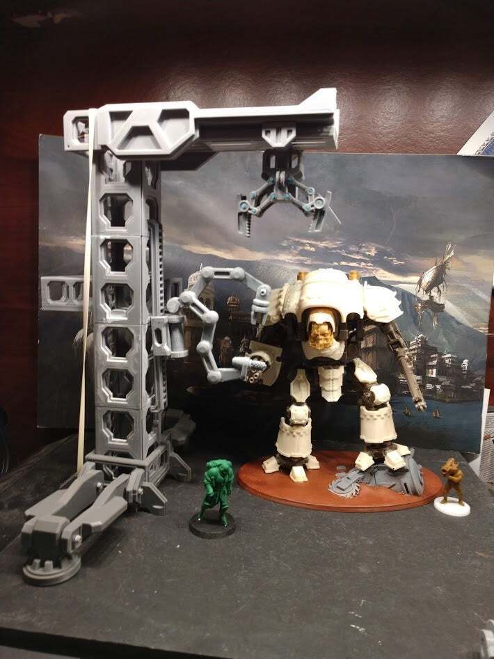 🤖 Mech Gantry・Free STL File for ・Cults