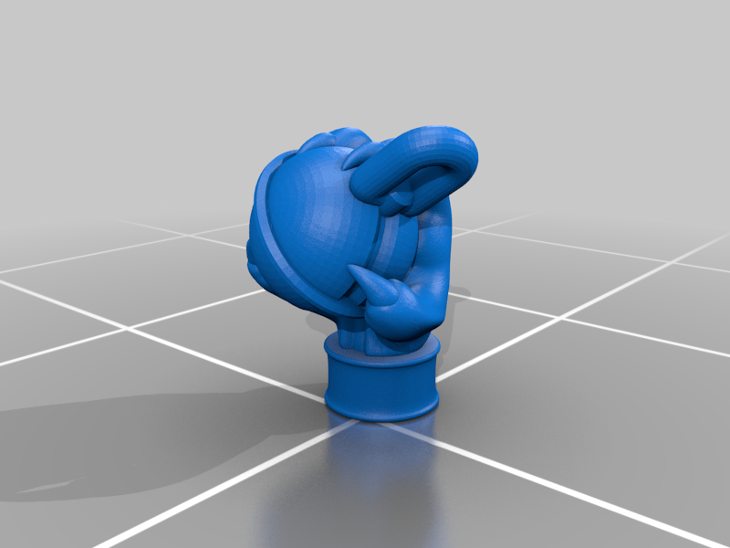 🐔 Kombat and Kommand, Cannibal Chicken hand poses・Free STL File for ・Cults