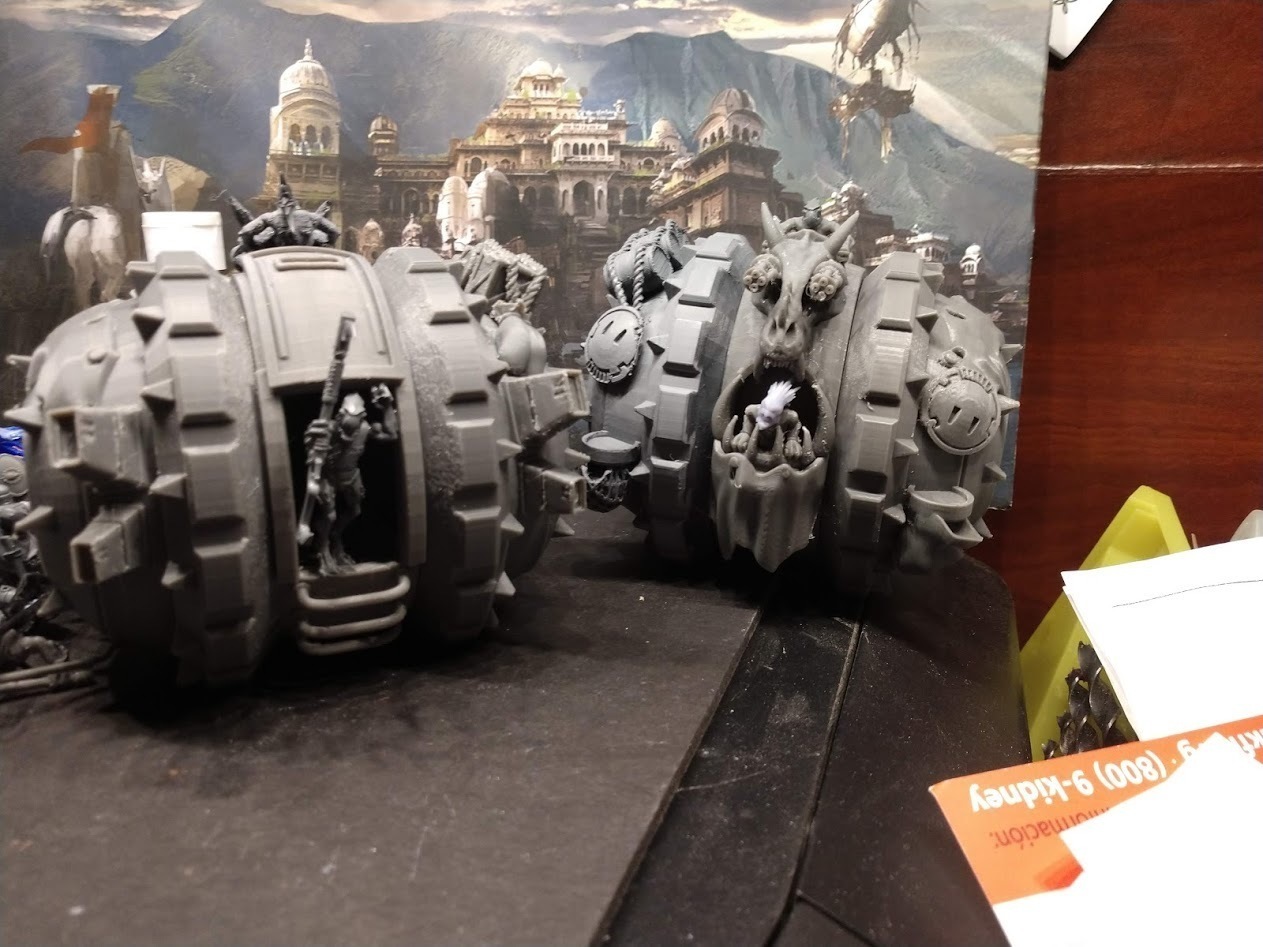 🎲 Kroot Ball, count as Tau Devilfish transport・Free STL File for ・Cults