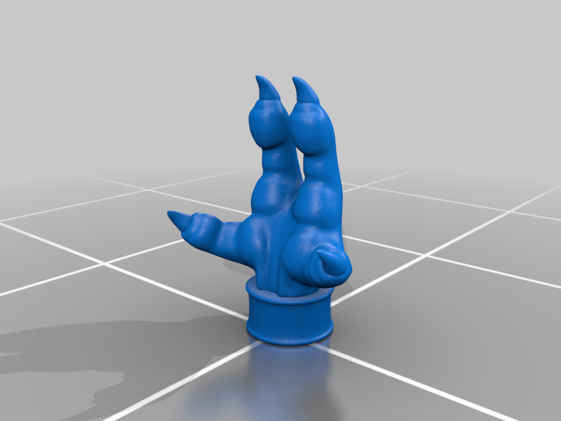 🐔 Kombat and Kommand, Cannibal Chicken hand poses・Free STL File for ・Cults