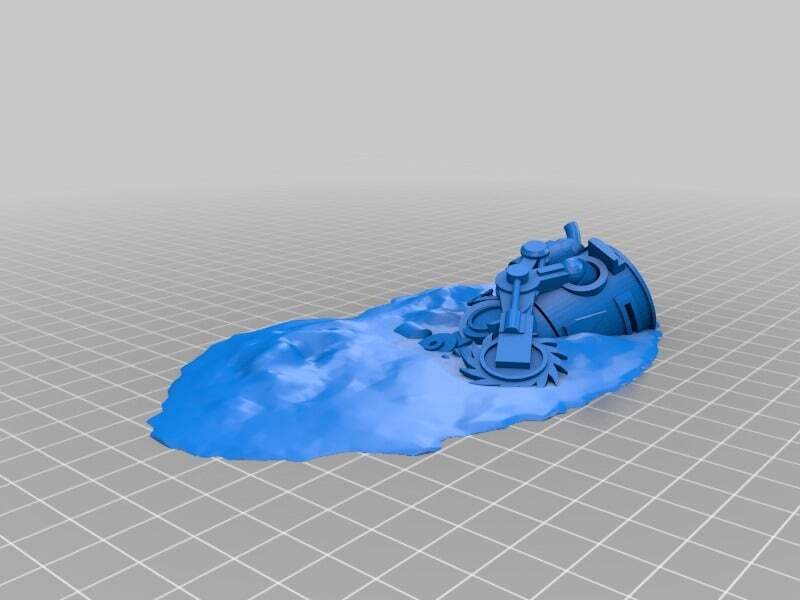 🎲 Knight base topper・Free STL File for ・Cults