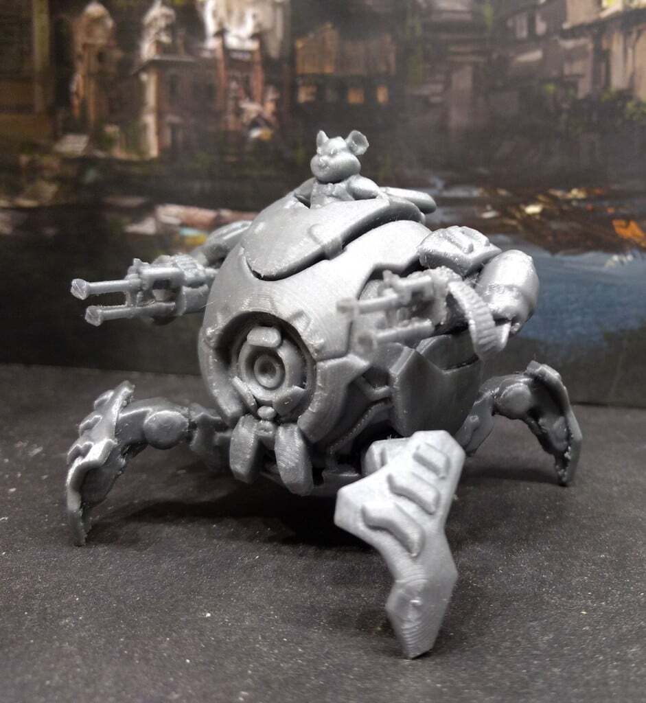 3D printing Overwatch Wrecking Ball・Cults