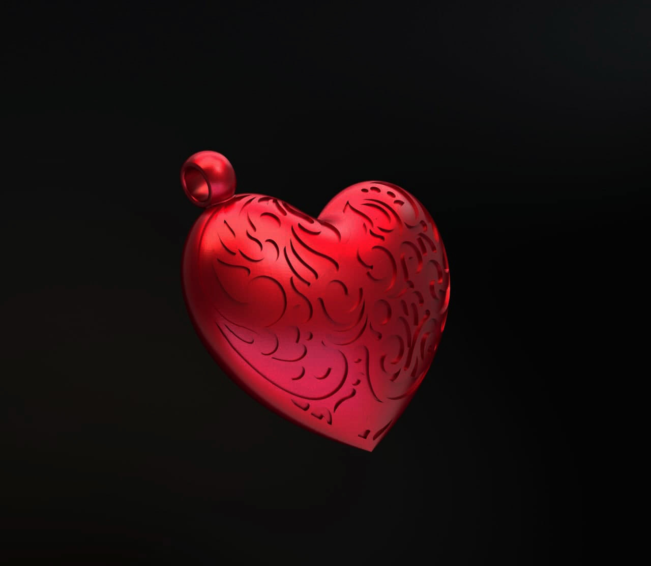 💜 Helical heart puzzle・ STL File for ・Cults