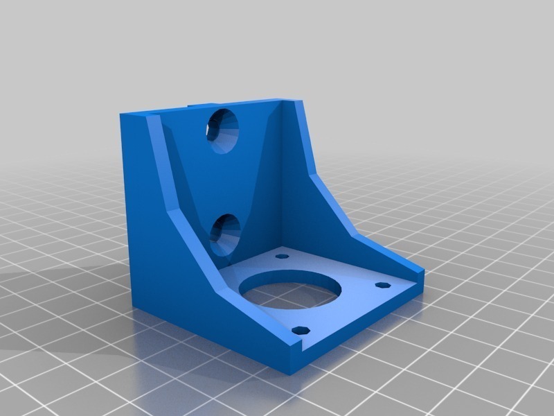 Free 3D file NEMA17 t-slot support 🔧 ・3D printable model to download・Cults