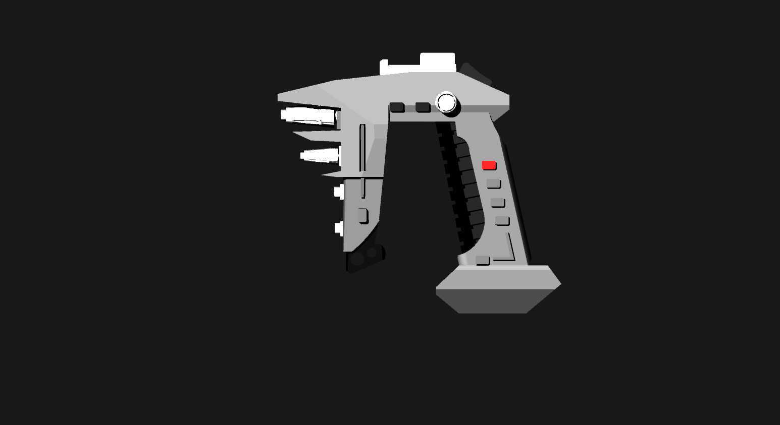 🛰 Space 1999 Assualt Stun Gun Pistol weapon Prop 3D Sci Fi・ STL File ...