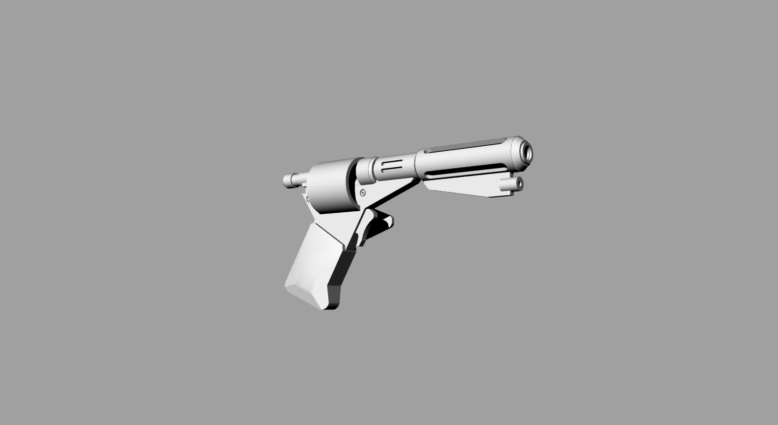 🏃 Logans Run DS Revolver Prop Pistol・ STL File for ・Cults