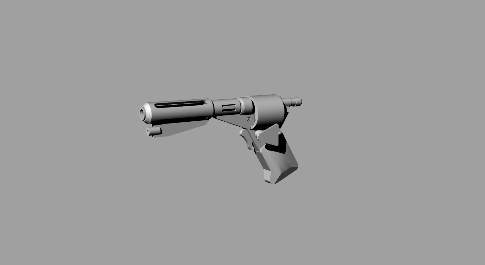 🏃 Logans Run DS Revolver Prop Pistol・ STL File for ・Cults