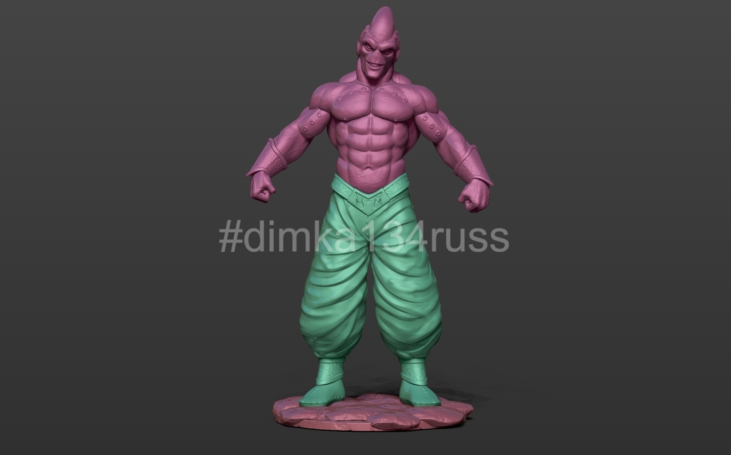👹 Majin Buu・Archivo STL para ・Cults