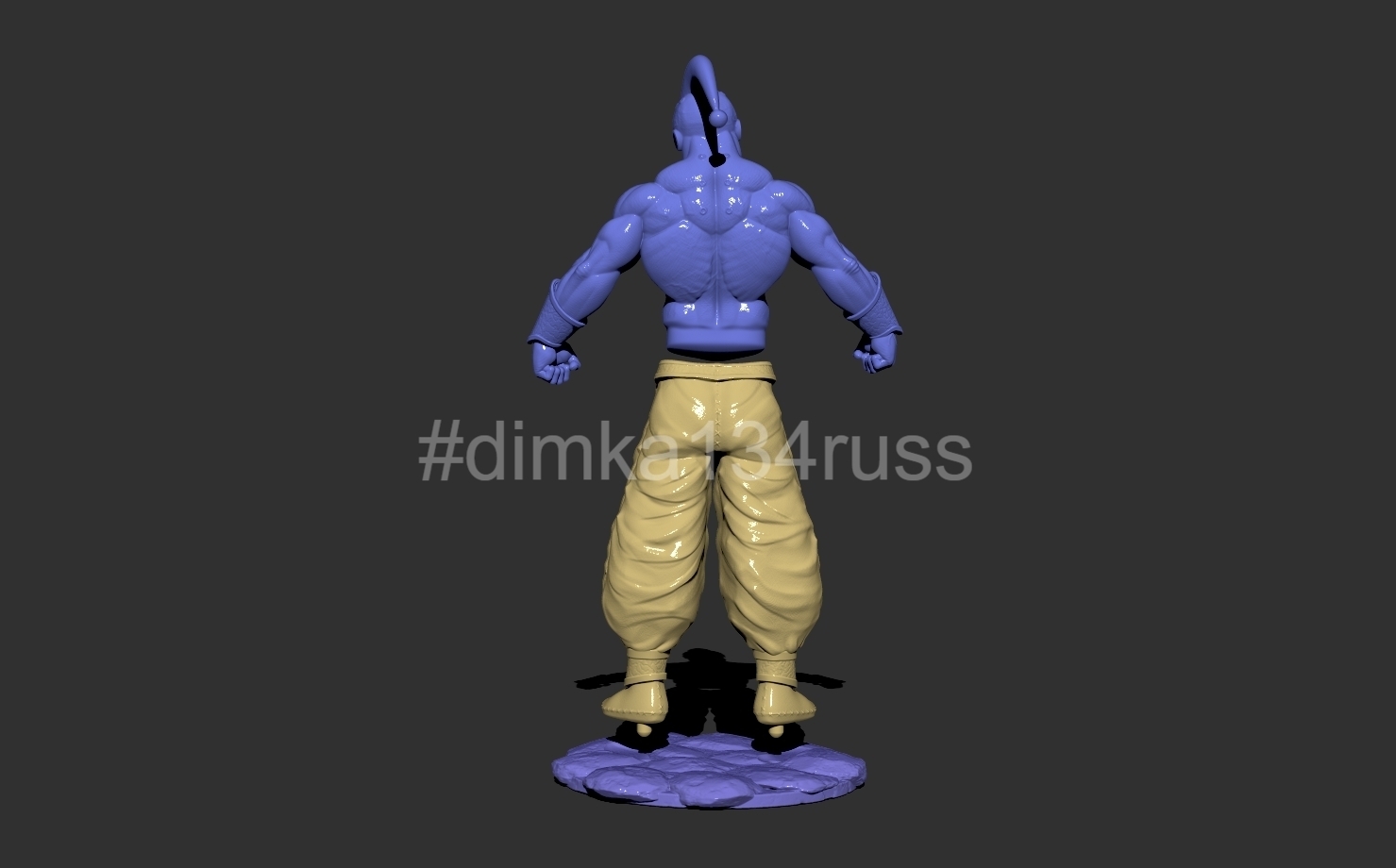 👹 Majin Buu・Archivo STL para ・Cults