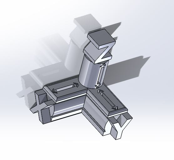 STL file 3D XYZ movements 👽 ・3D print model to download・Cults