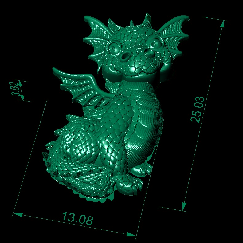 STL file little dragon 🐉 (OBJ)・Design to download and 3D print・Cults