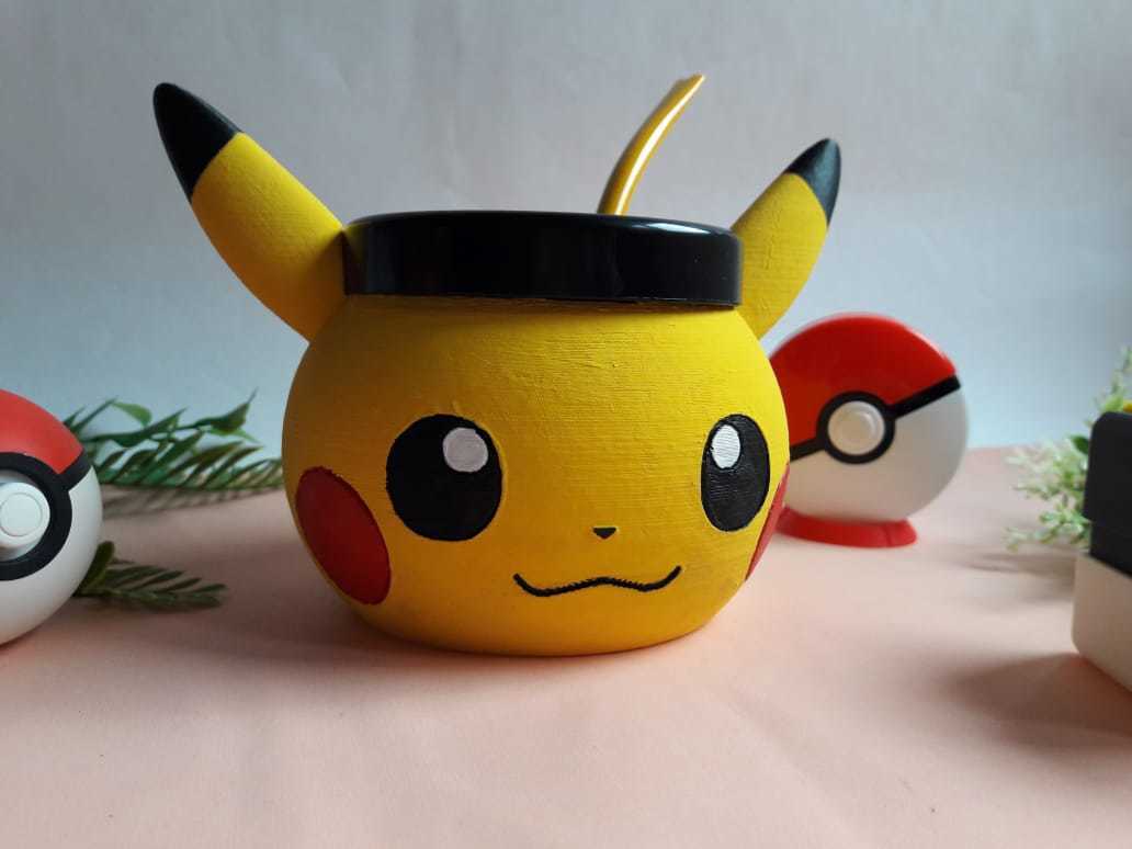 Archivo STL Mate Pikachu 🧉 ・Modelo para descargar e imprimir en 3D・Cults