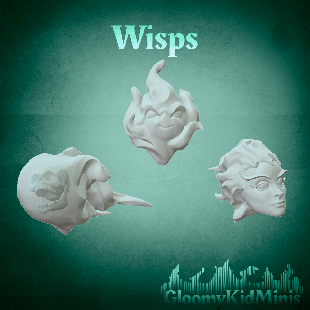 Free STL file Wisps 🎲 ・3D printable model to download・Cults