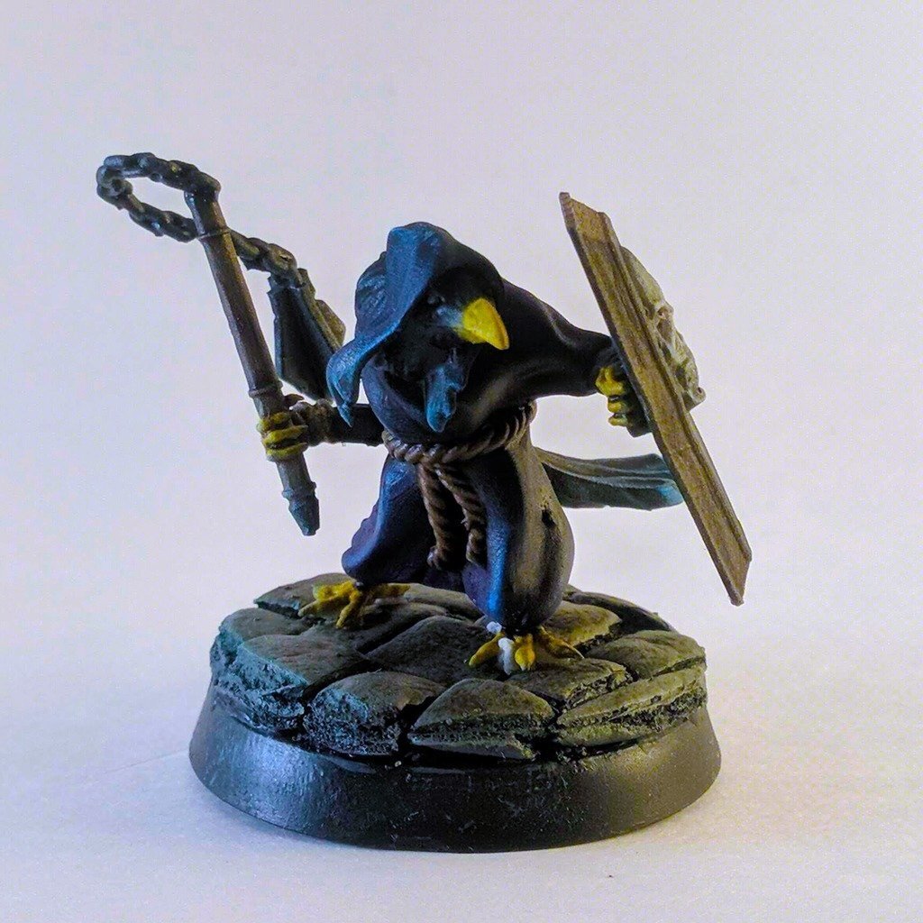 3D print Kenku Death Cleric・Cults