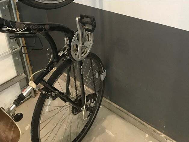 Free STL file Bike Wall Holder 🏠 ・3D printing idea to download・Cults