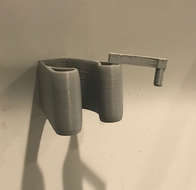 Free STL file Bike Wall Holder 🏠 ・3D printing idea to download・Cults