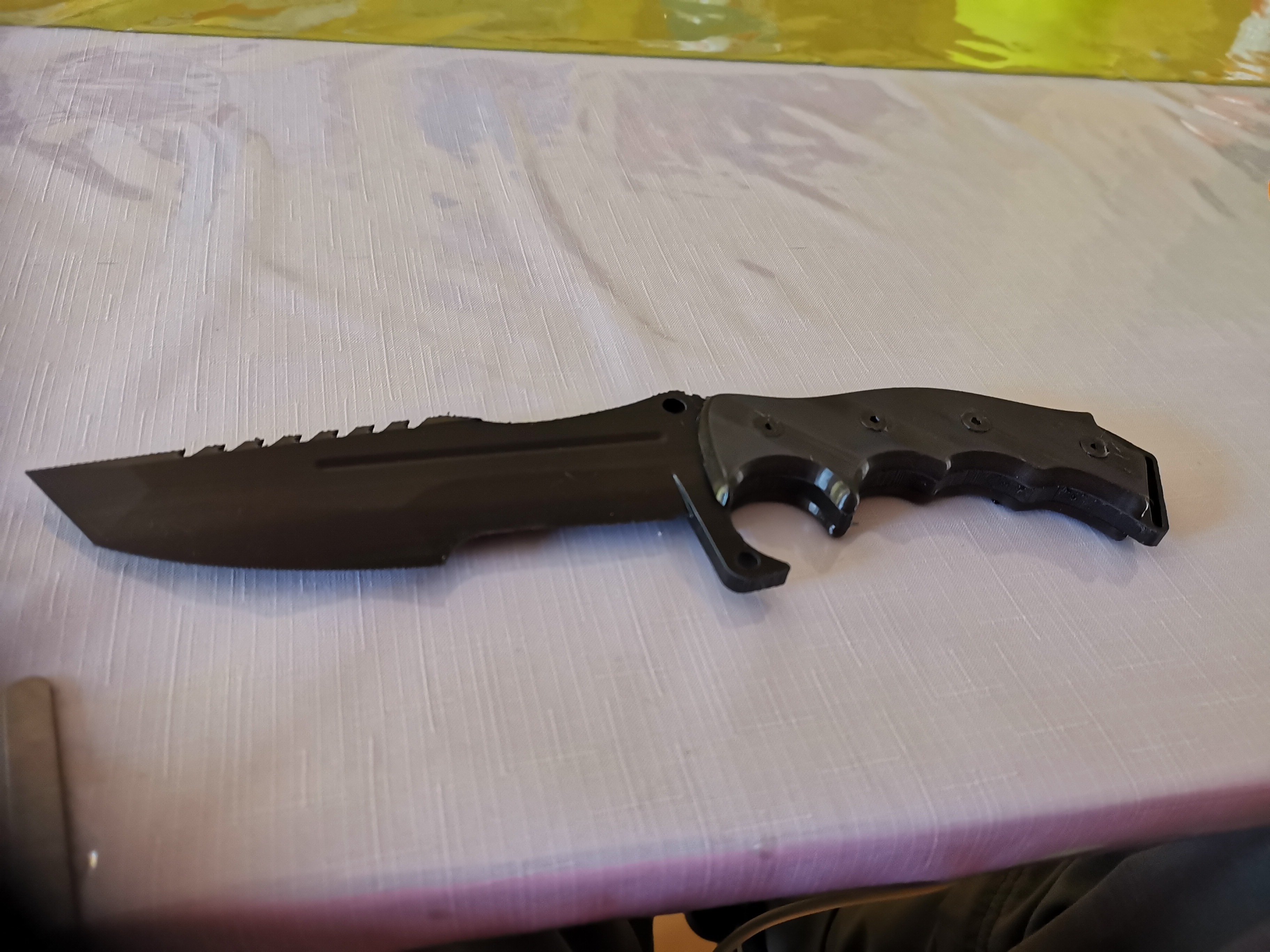 Free STL file Combat knife 🔪 ・Model to download and 3D print・Cults