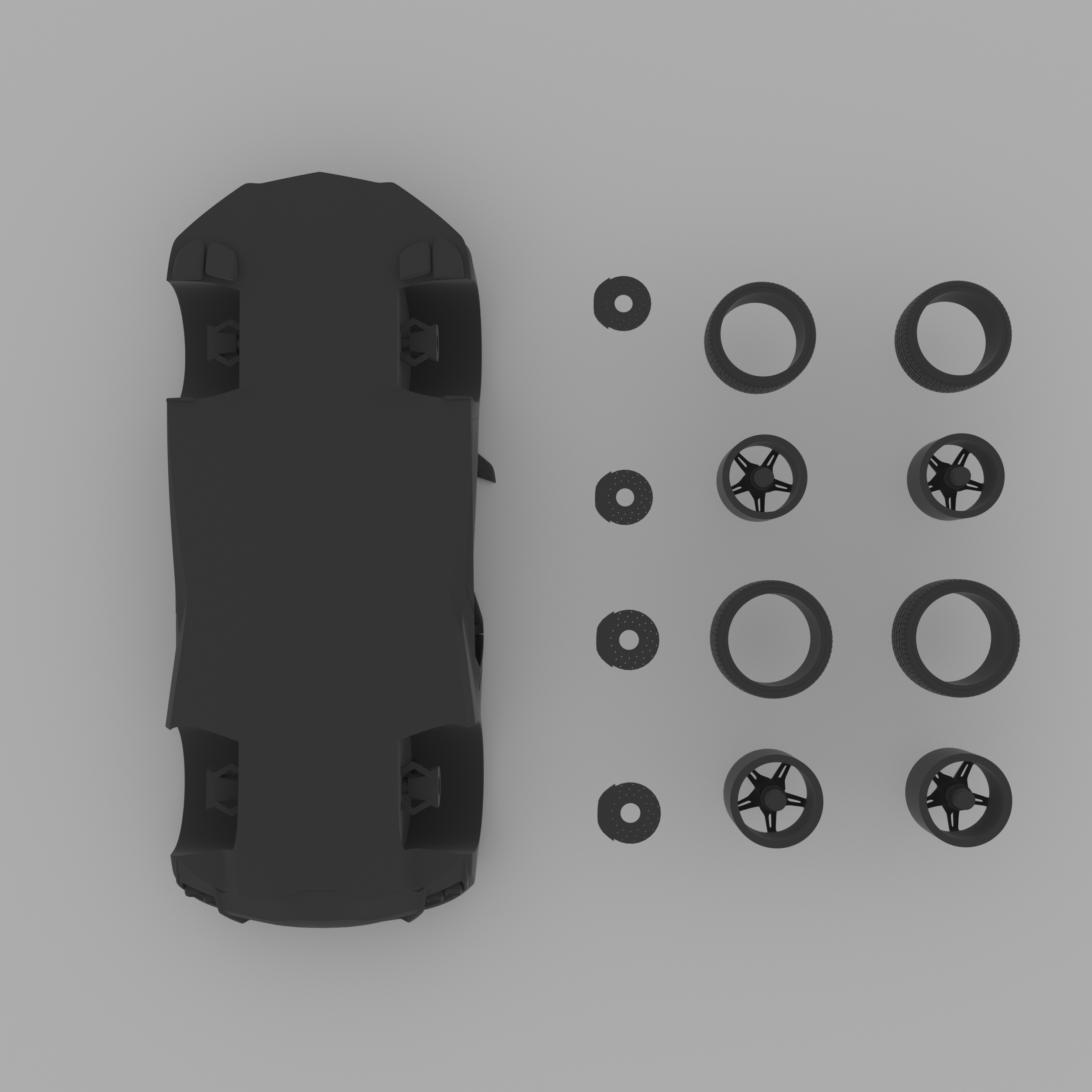 🚙 Chevrolet Corvette C8 2020 for 3D Printing・Free 3D File for ・Cults