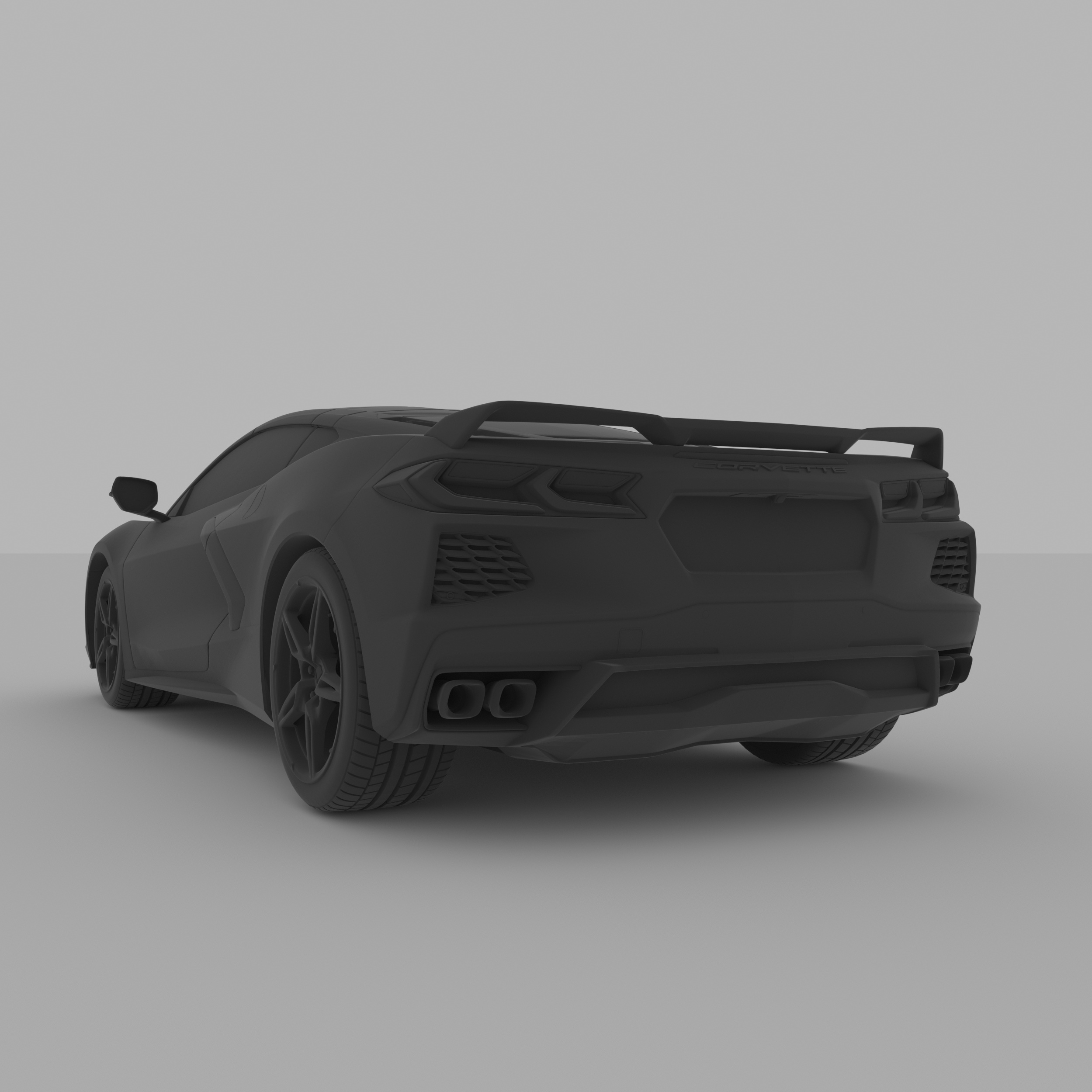 🚙 Chevrolet Corvette C8 2020 for 3D Printing・Free 3D File for ・Cults