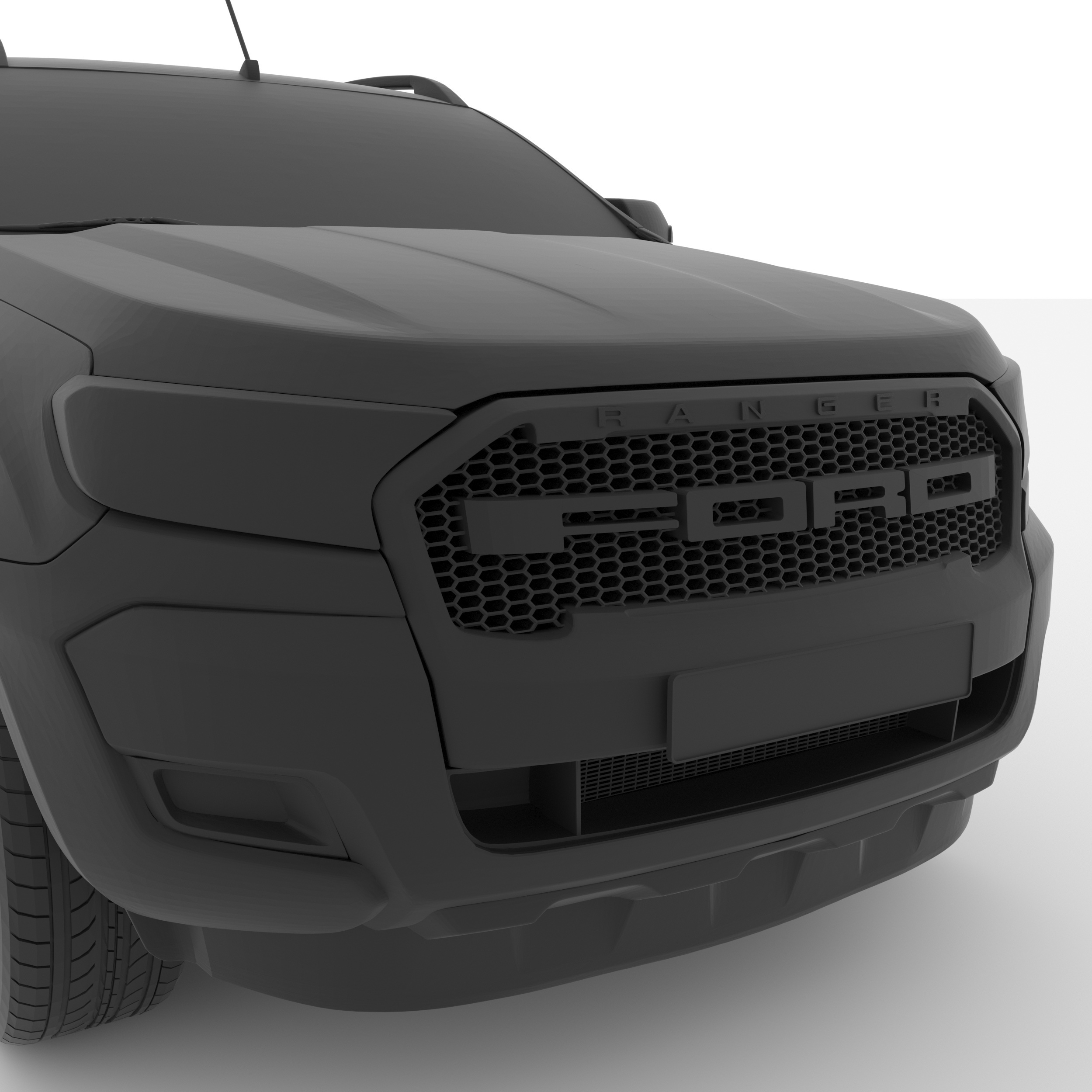 🚙 Ford Ranger Wildtrak 2015-2020 For 3D Print・Free 3D File for ・Cults