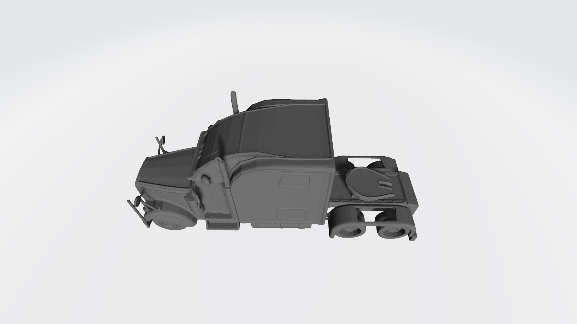 Free STL file 3D Hauler American Truck Model Ready For 3D Printing Stl ...