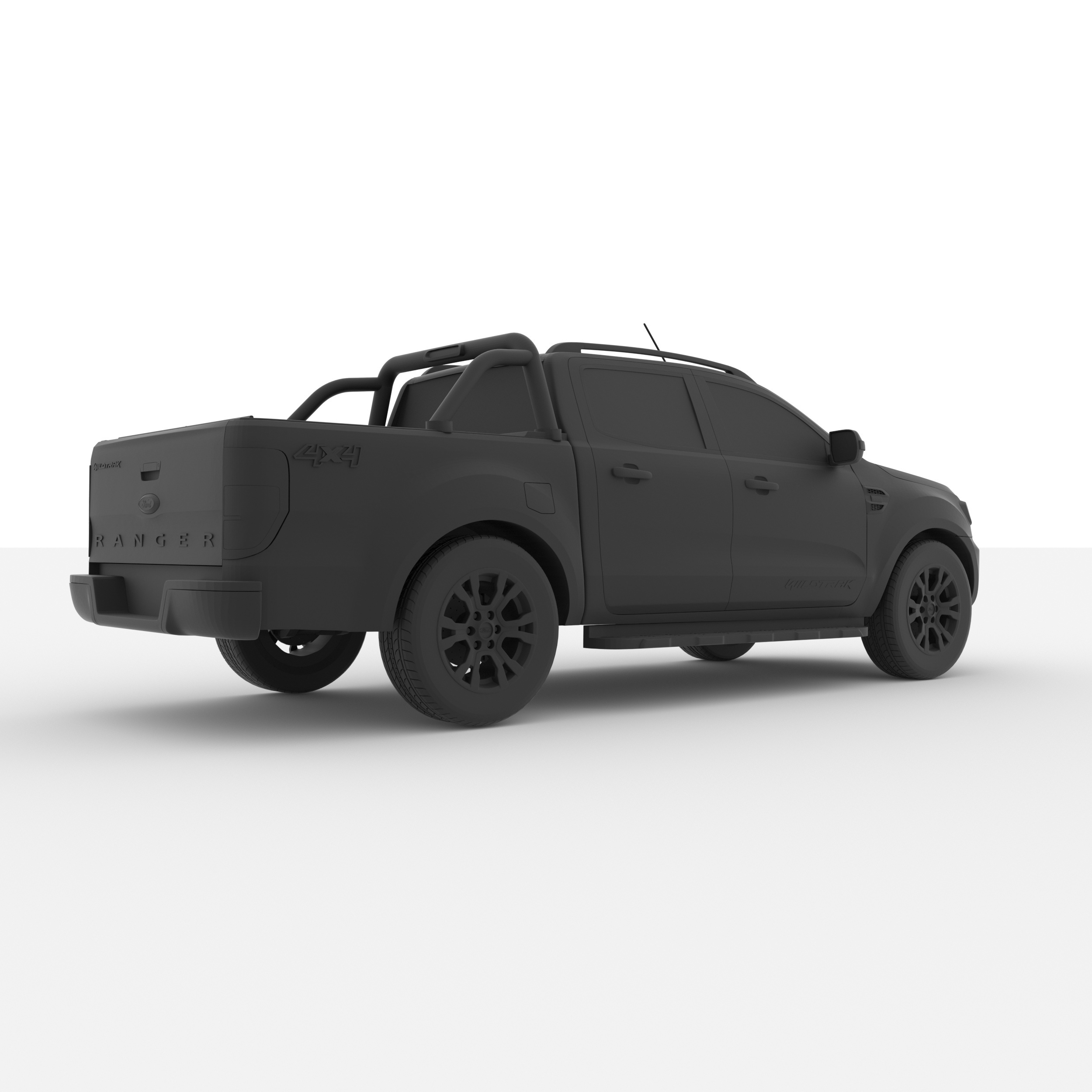 🚙 Ford Ranger Wildtrak 2015-2020 For 3D Print・Free 3D File for ・Cults