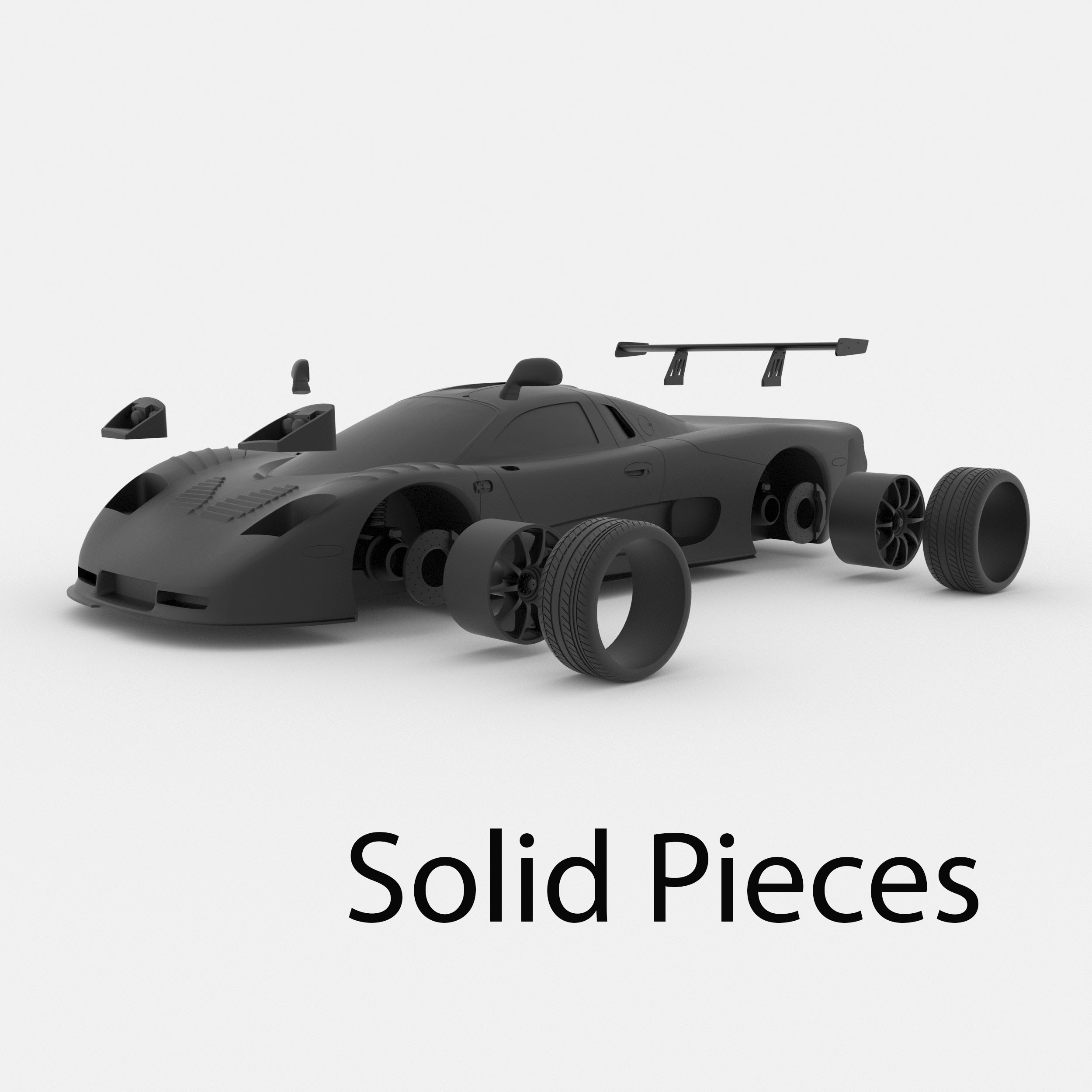 🚗 Mosler MT900 3D Model For Printing RC Car and Miniature・Free 3D File ...