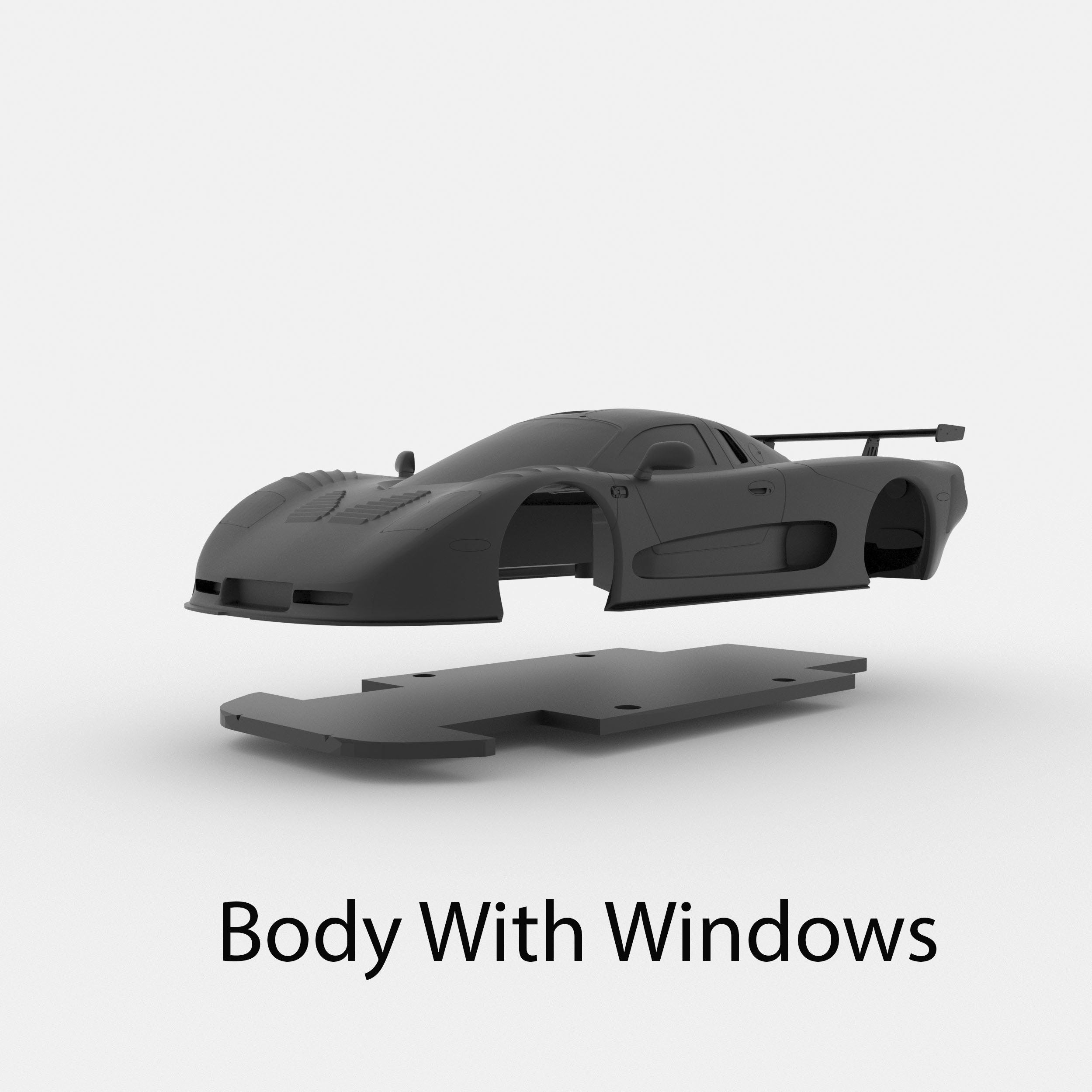 🚗 Mosler MT900 3D Model For Printing RC Car and Miniature・Free 3D File ...