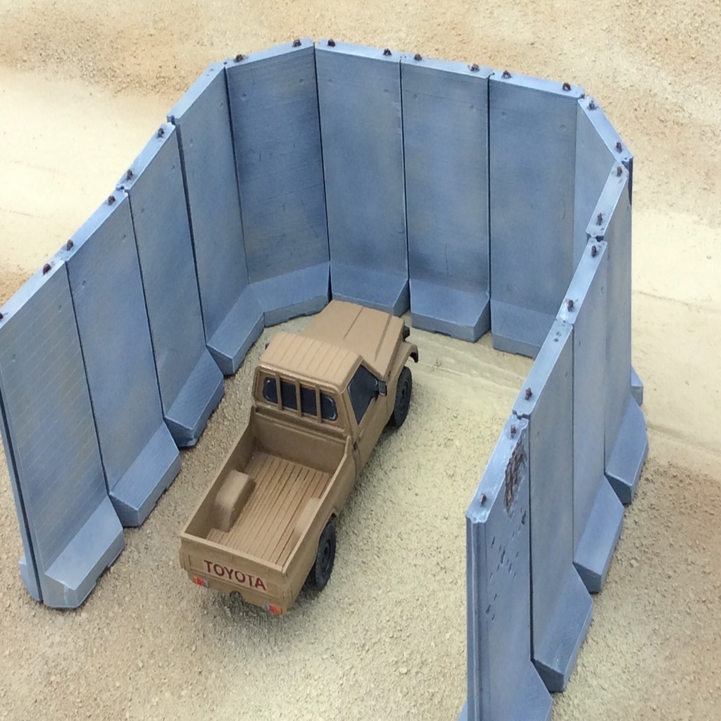 🪖 T-Walls・Free 3D File for ・Cults