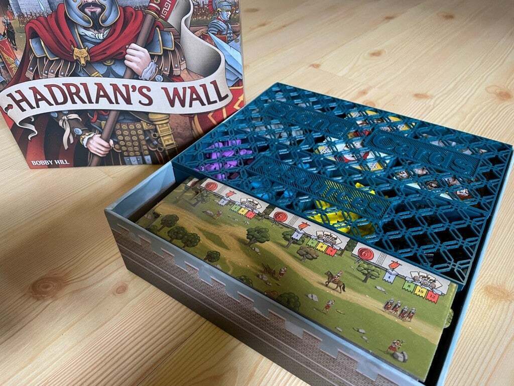 ♟ Insert for Hadrian's Wall board game・Free STL File for ・Cults
