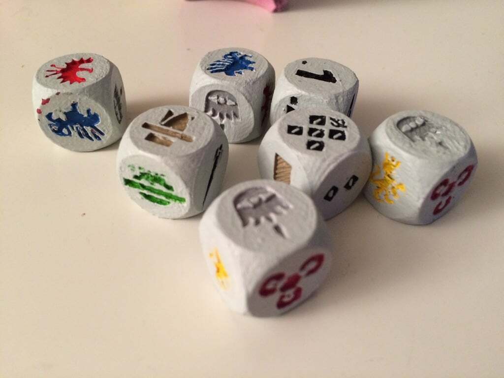 3D-печать работы Dice for the Dune The Dice Game (old and version 2.02 ...