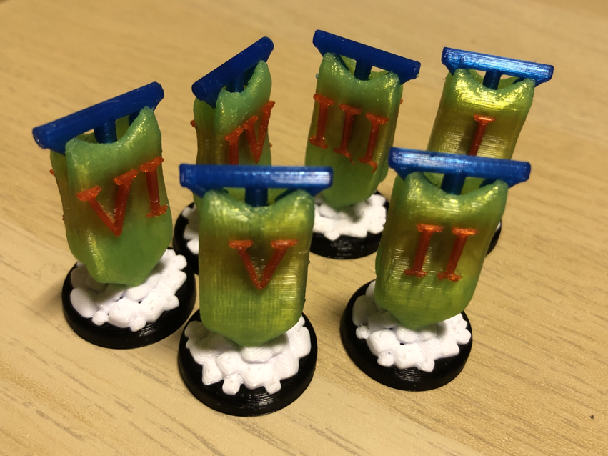 3D print War of the Ring Army Token Repacement・Cults