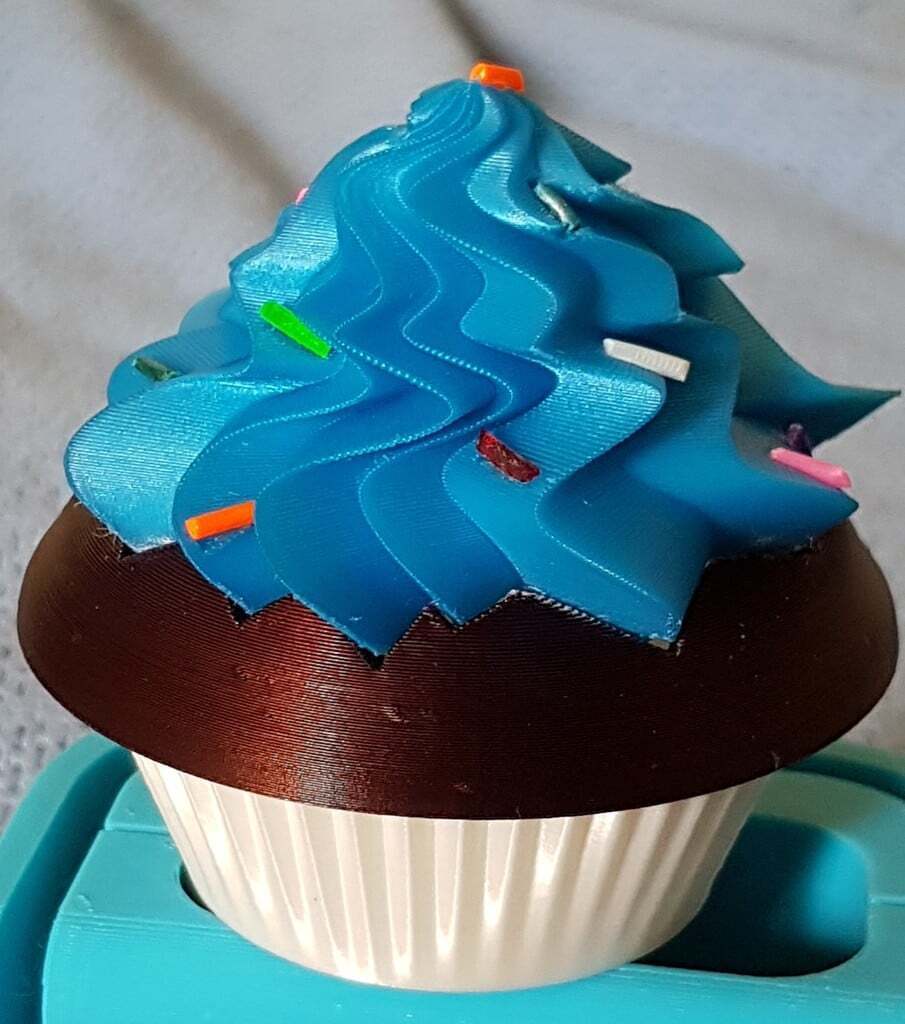 3D printed Cupcake Box・Cults