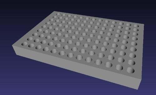 🧬 standard 96-well microtiter plate・Free STL File for ・Cults