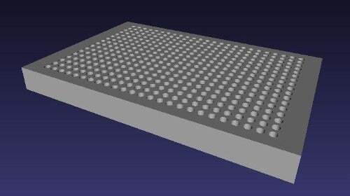 Free STL file standard 384-well microtiter plate 👽 ・3D printing idea to ...
