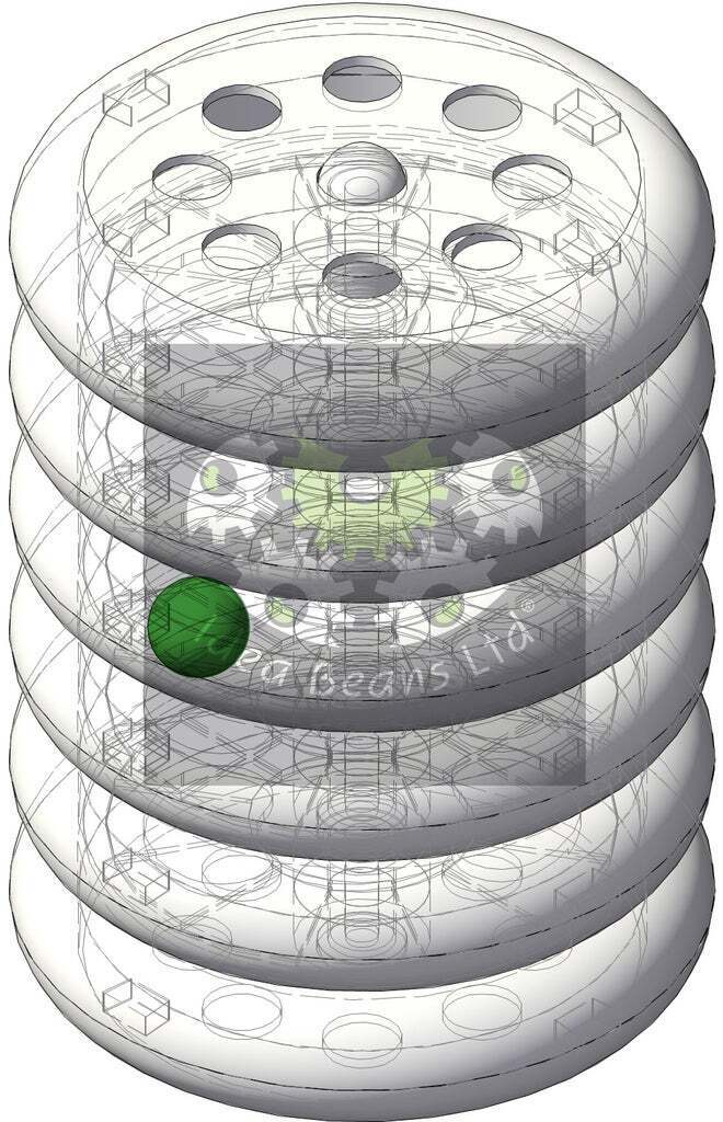Free STL file Expandable Rotating Ball Maze 🎲 ・3D printing template to ...