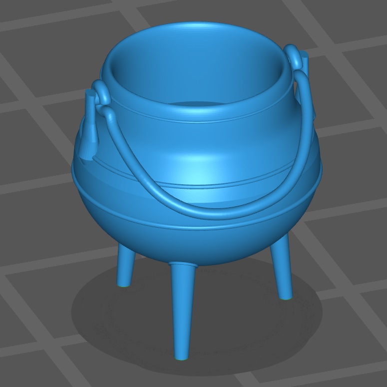 STL file Cauldron 🎲 ・3D printing template to download・Cults