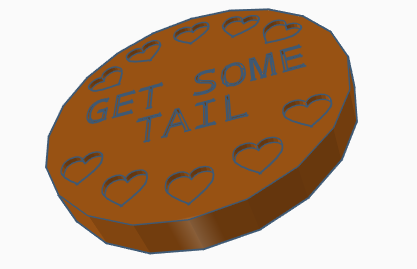 STL file Give Head, Get Tail Coin Token 🪙 ・3D printer design to ...