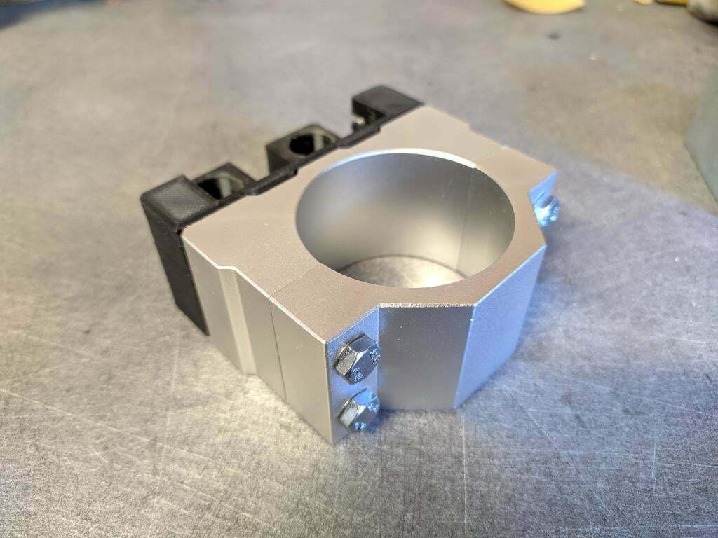 Free STL file 3018 pro Z axis 500w 55mm Spindle Upgrade 🧞‍♂️ ・Model to ...