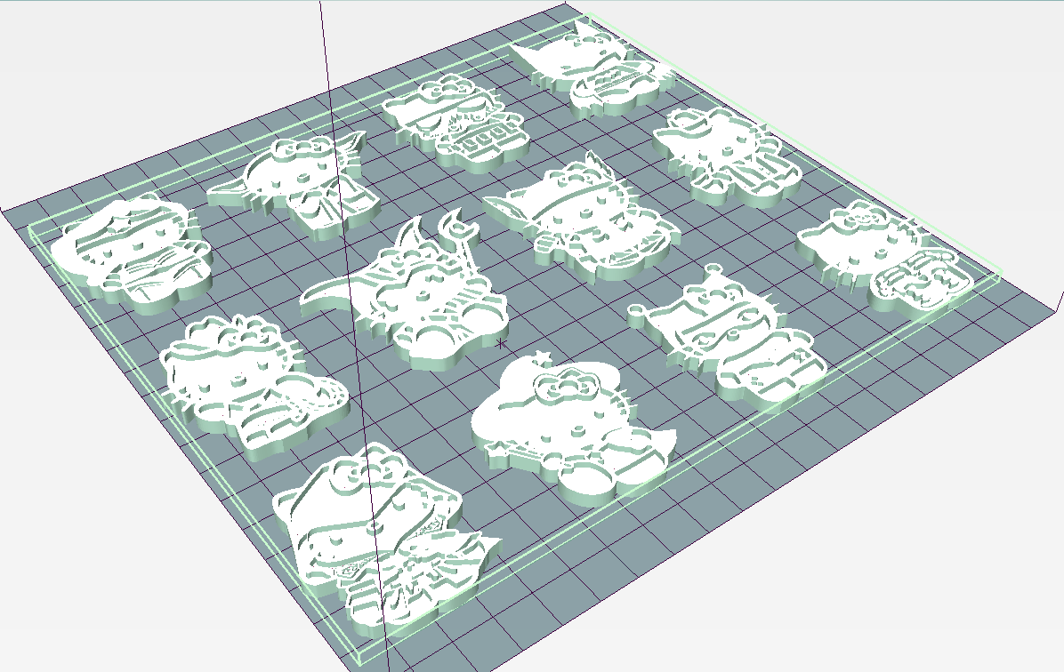 STL file Hello Kitty (pack) 👋 ・3D printing model to download・Cults