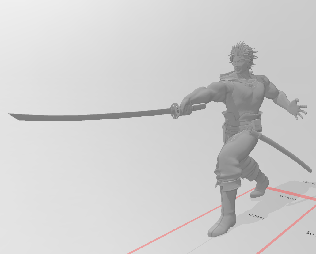 STL file Yami - Black Clover "Death Shot!" ☘️ ・3D print design to ...