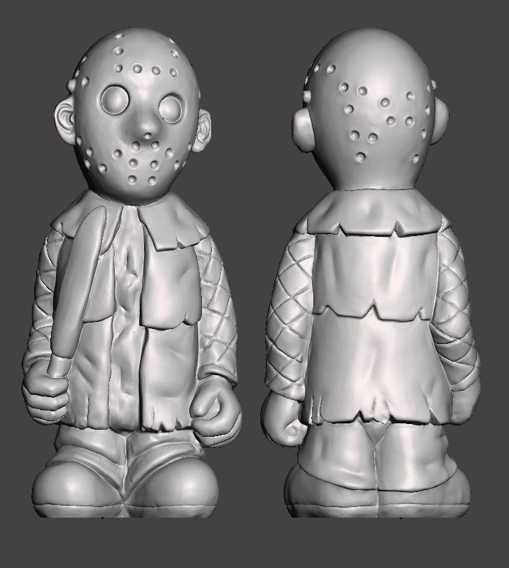STL file Gnome Jason Voorhees Friday the 13th Halloween 🎃 ・3D printable ...