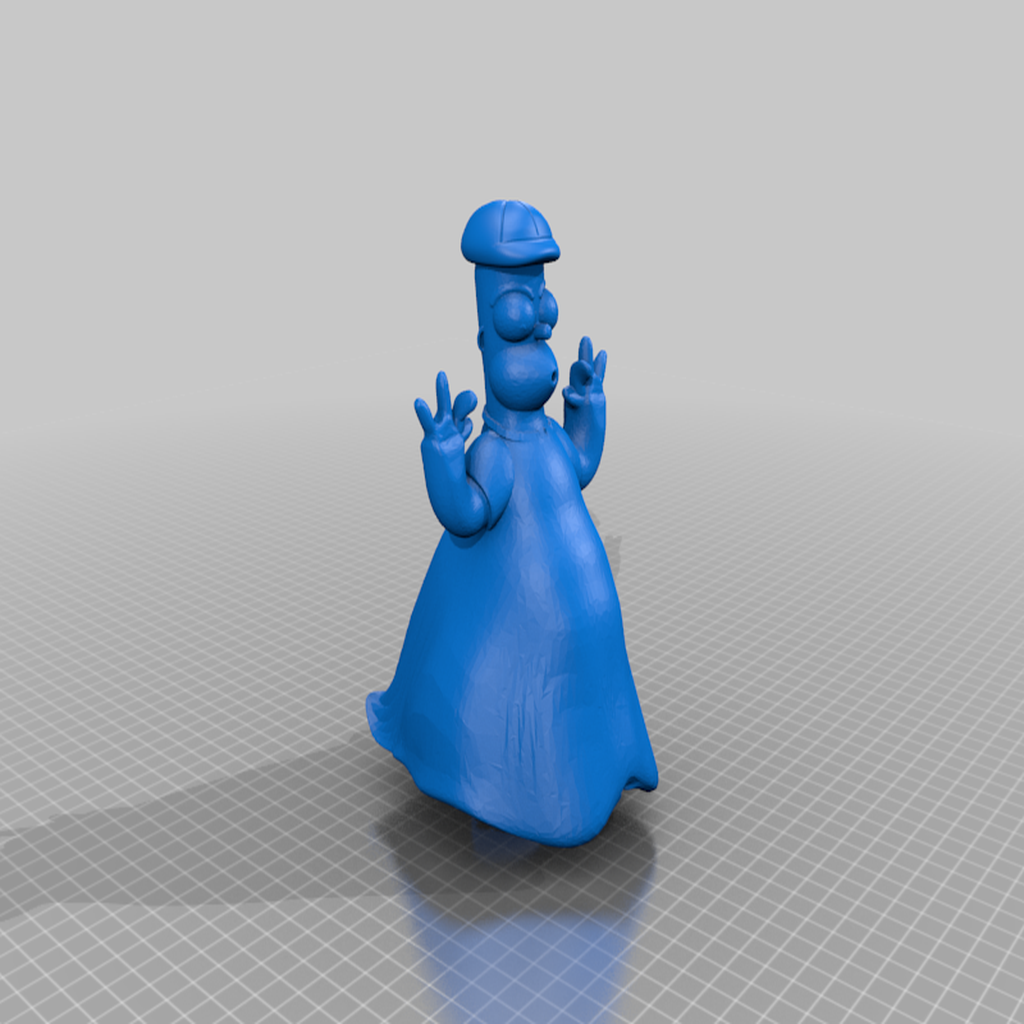 Free STL file Homero Simpson "el Gordo" 👾 ・3D printer model to download ...